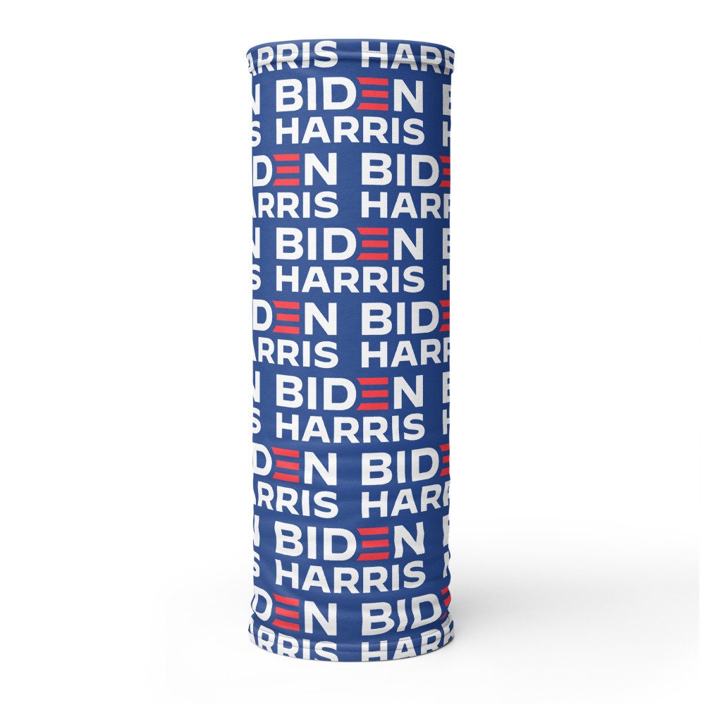Biden Harris Washable Face Mask Neck Gaiter Joe Biden for - Etsy