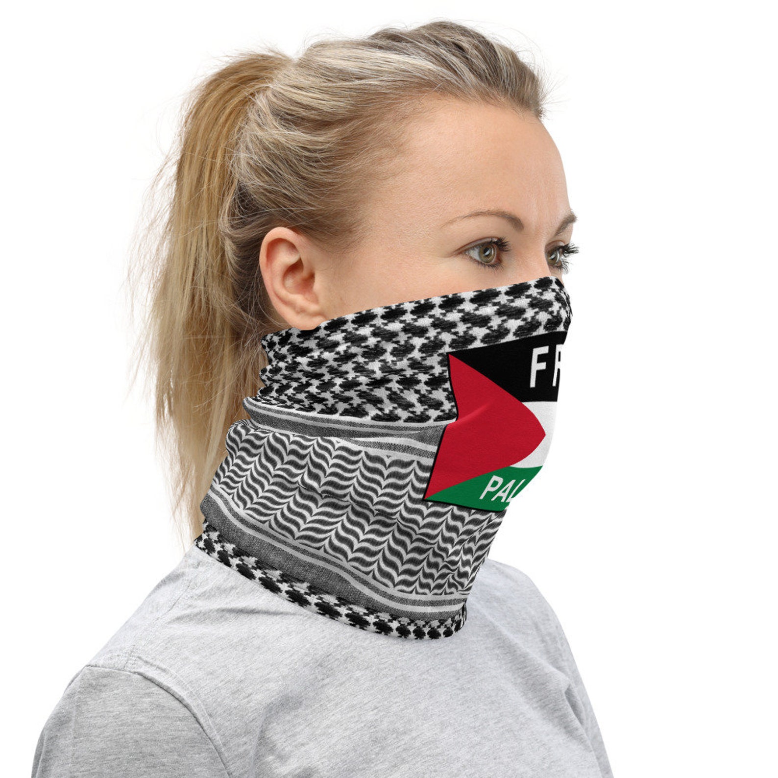 Free Palestine Flag Keffiyeh Palestinian Washable Face Mask - Etsy