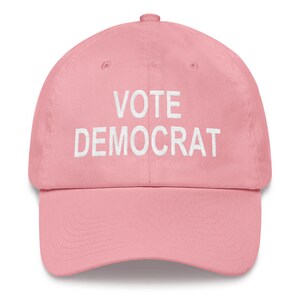 Vote Democrat Embroidered Dad Hat | Election 2024 - Etsy