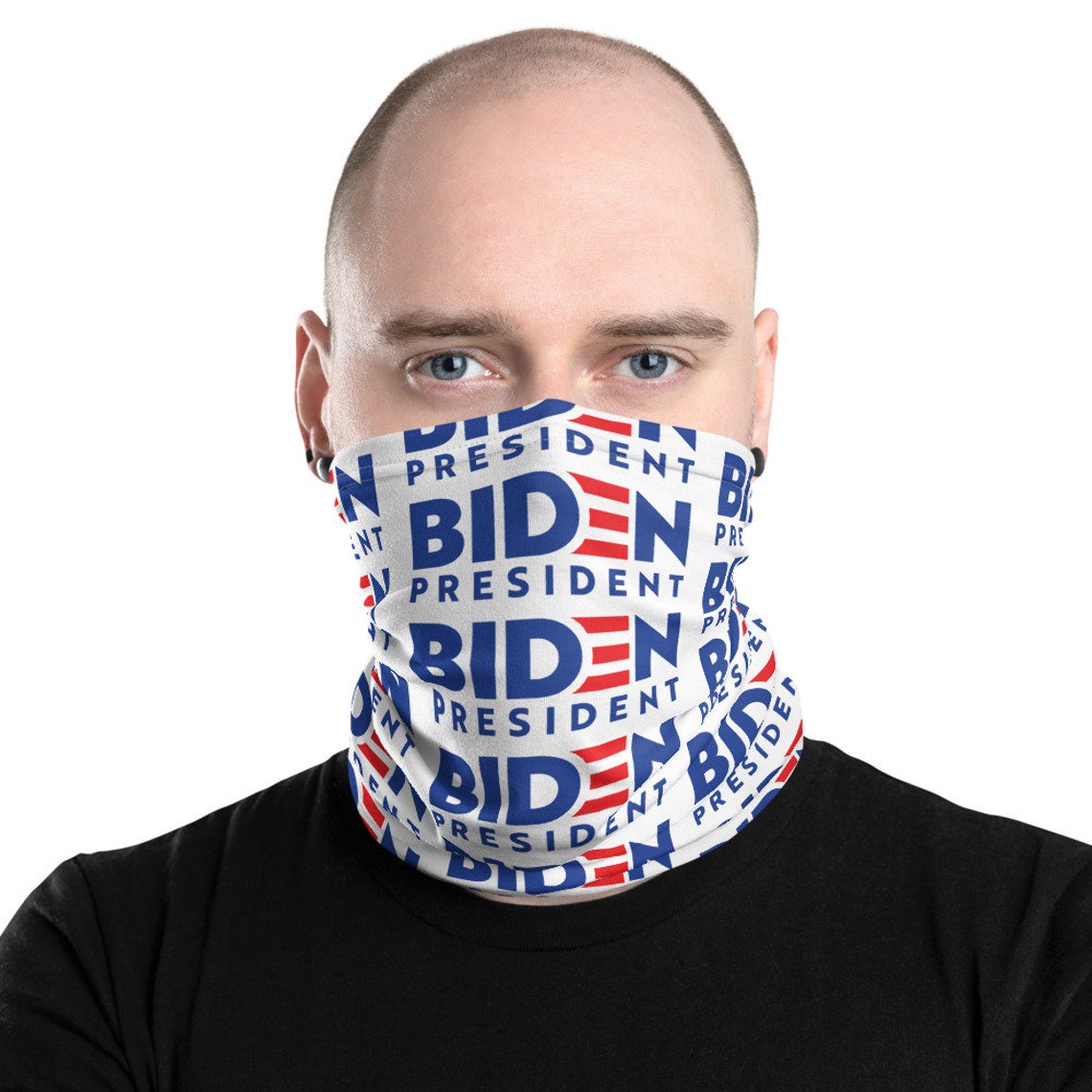 Biden President Washable Face Mask Neck Gaiter | Election 2024 Campaign ...