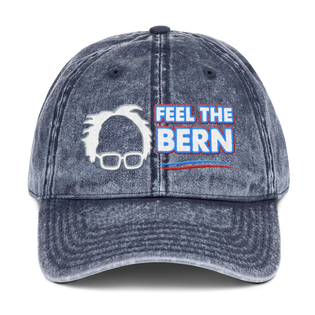 Feel the Bern Bernie Sanders for President 2020 Hat Embroidered Vintage ...