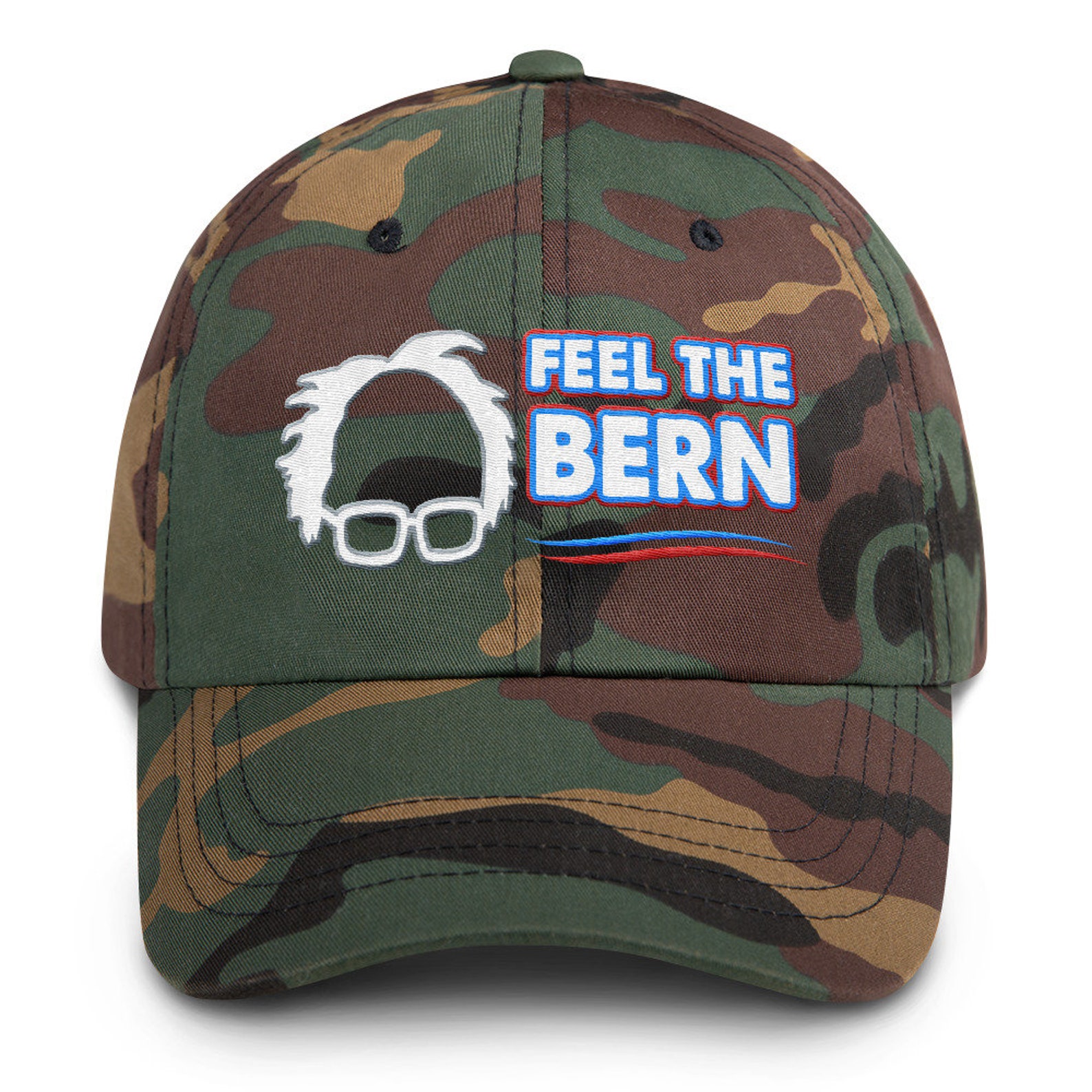 Feel the Bern Bernie Sanders for President 2020 Embroidered Dad Hat - Etsy