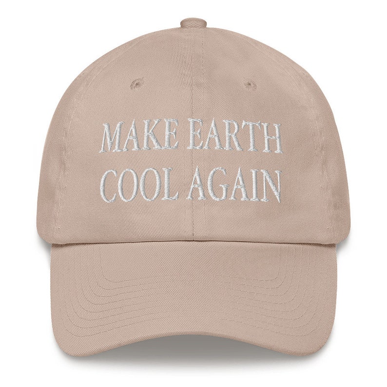Make Earth Cool Again Embroidered Dad Hat Climate Change Hat | Etsy