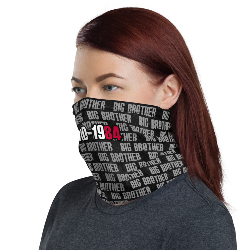 COVID-1984 Big Brother Washable Face Mask Neck Gaiter - Etsy