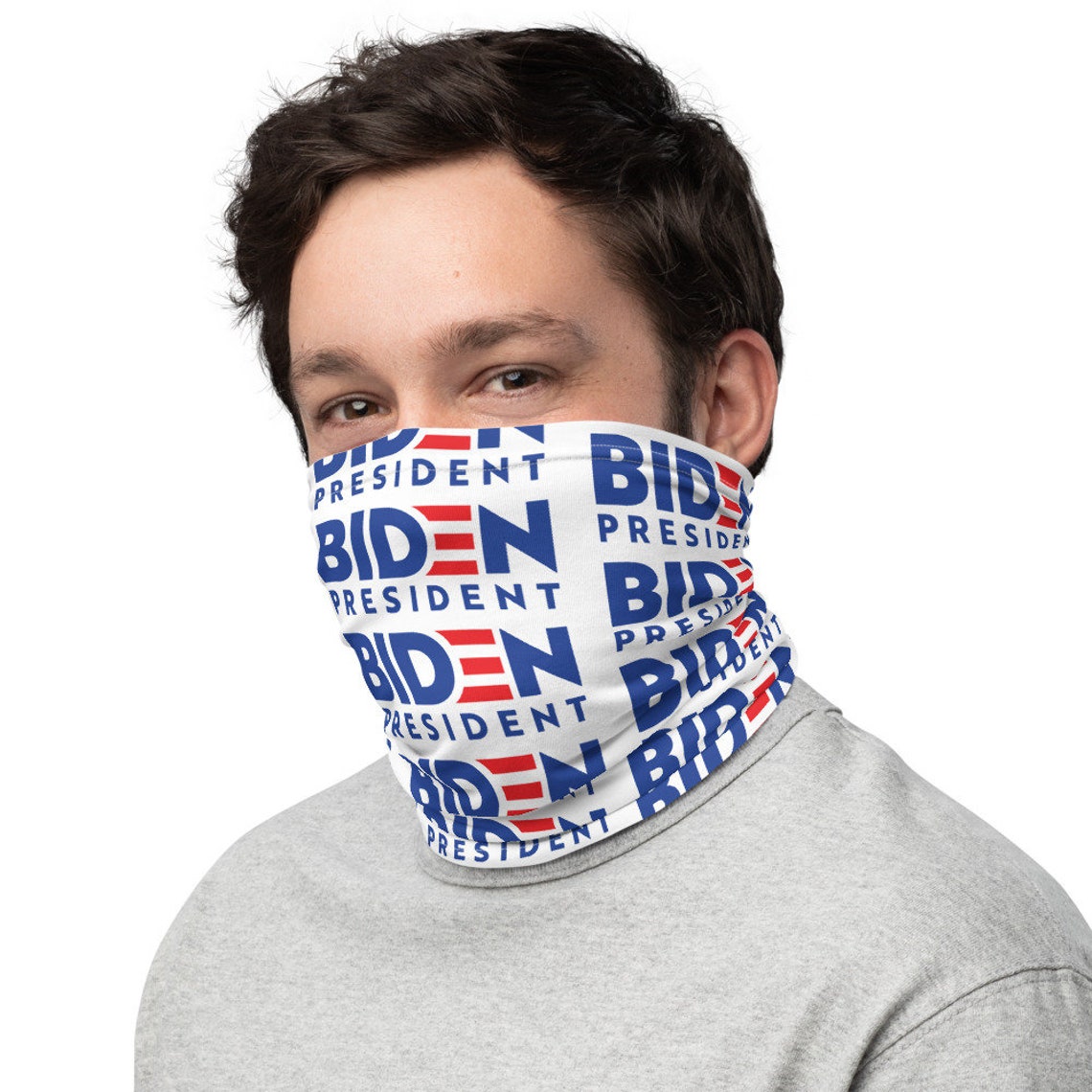 Biden President Washable Face Mask Neck Gaiter | Election 2024 Campaign ...