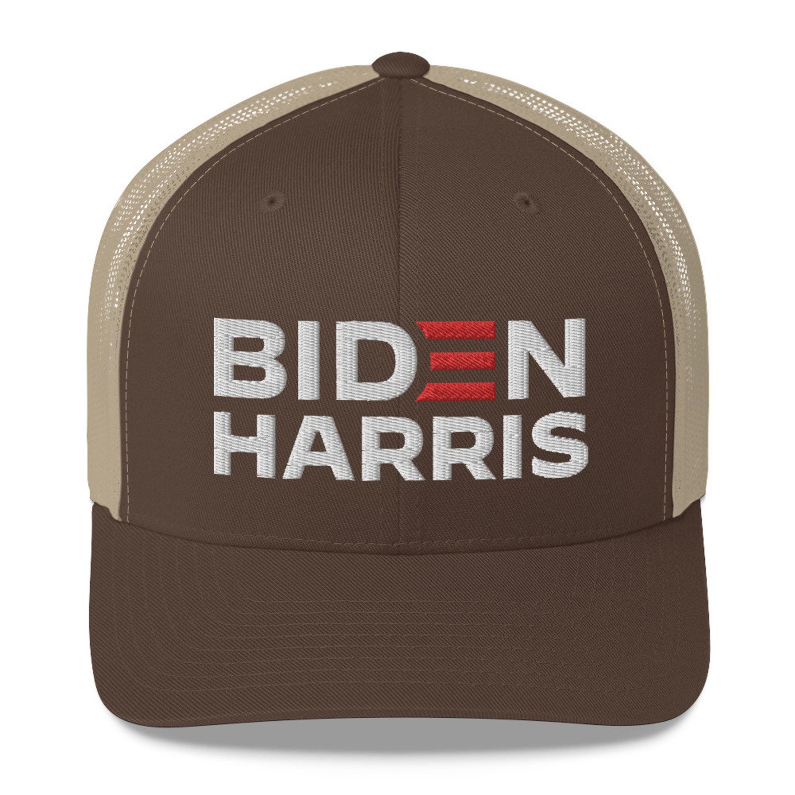 Biden Harris Embroidered Trucker Cap Hat | Joe Biden for President ...