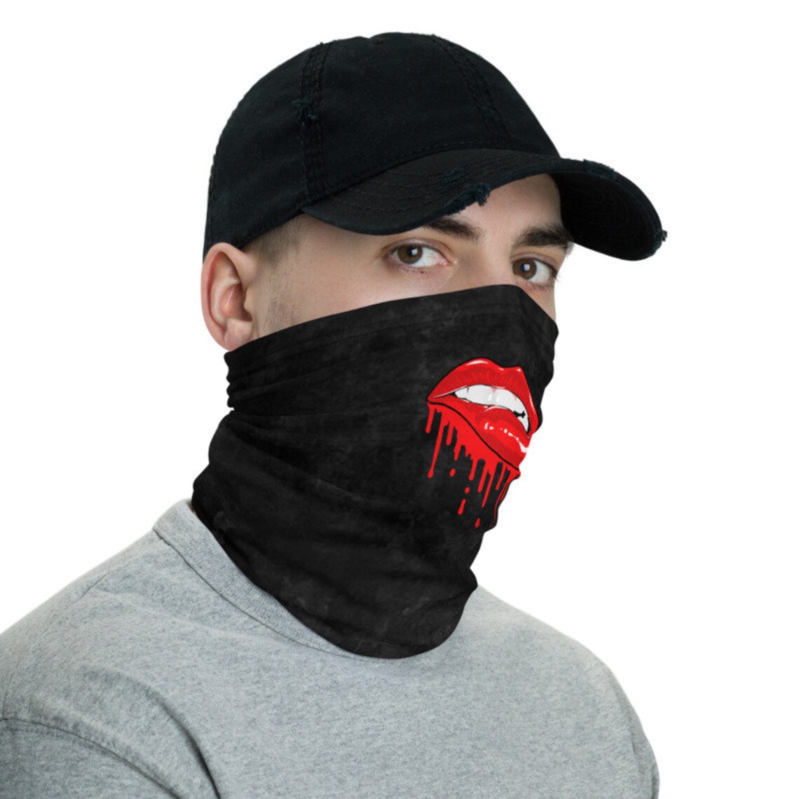 Sexy Red Lips Washable Face Mask Neck Gaiter - Etsy