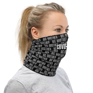 COVID-1984 Big Brother Washable Face Mask Neck Gaiter - Etsy