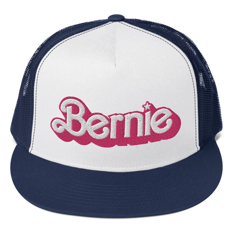 Bernie Embroidered Trucker Cap Hat Bernie Sanders for | Etsy