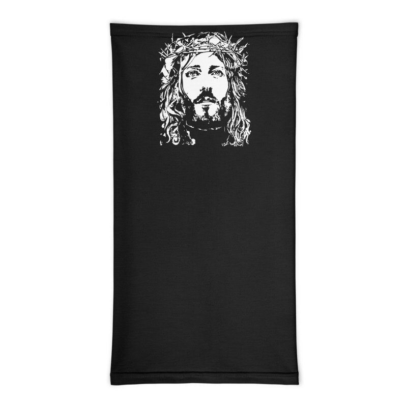 Jesus Face Washable Face Mask Neck Gaiter - Etsy