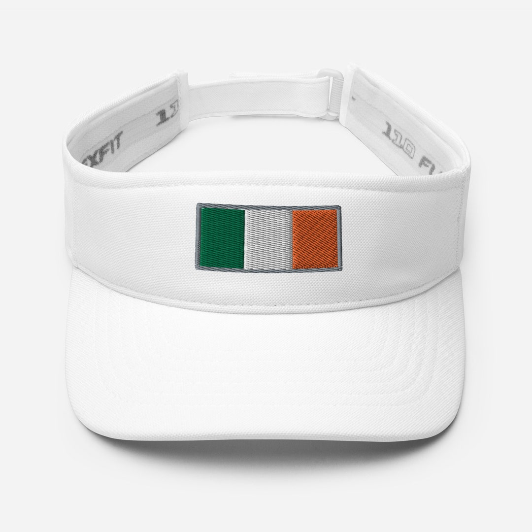 Flag of Ireland Embroidered Visor - Etsy