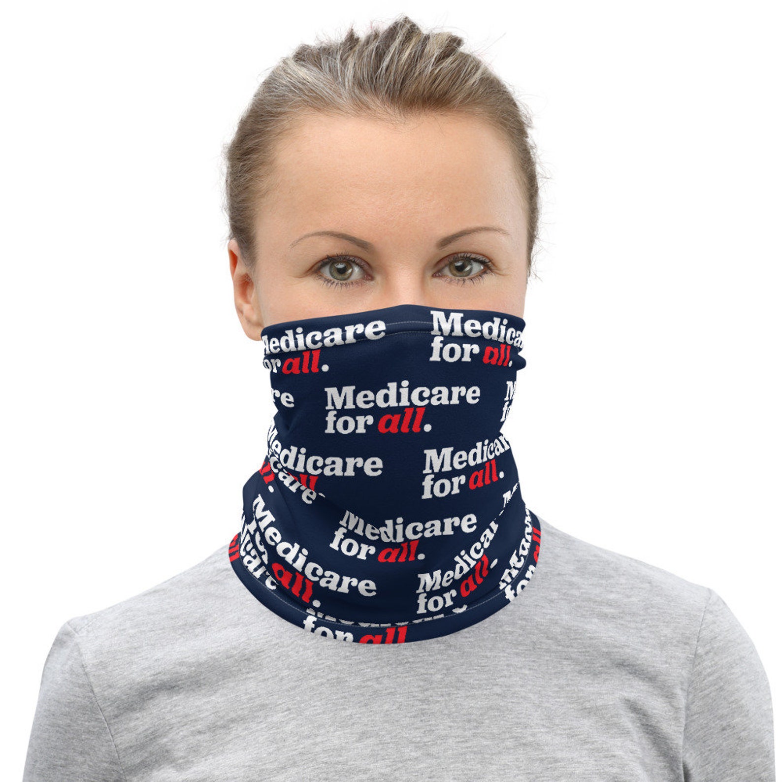 Medicare for All Washable Face Mask Neck Gaiter Bernie | Etsy