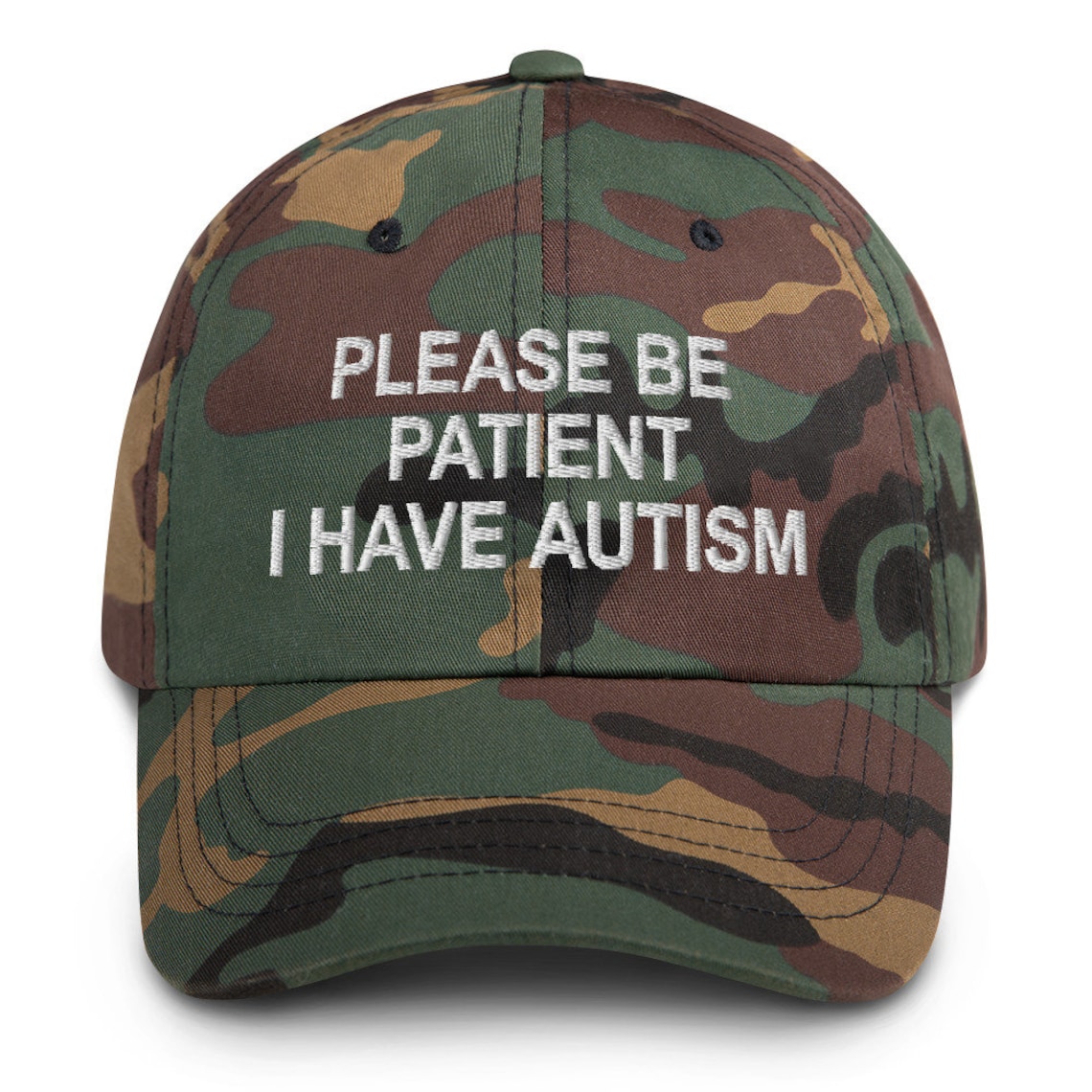 Please Be Patient I Have Autism Dad Hat Autism Awareness - Etsy