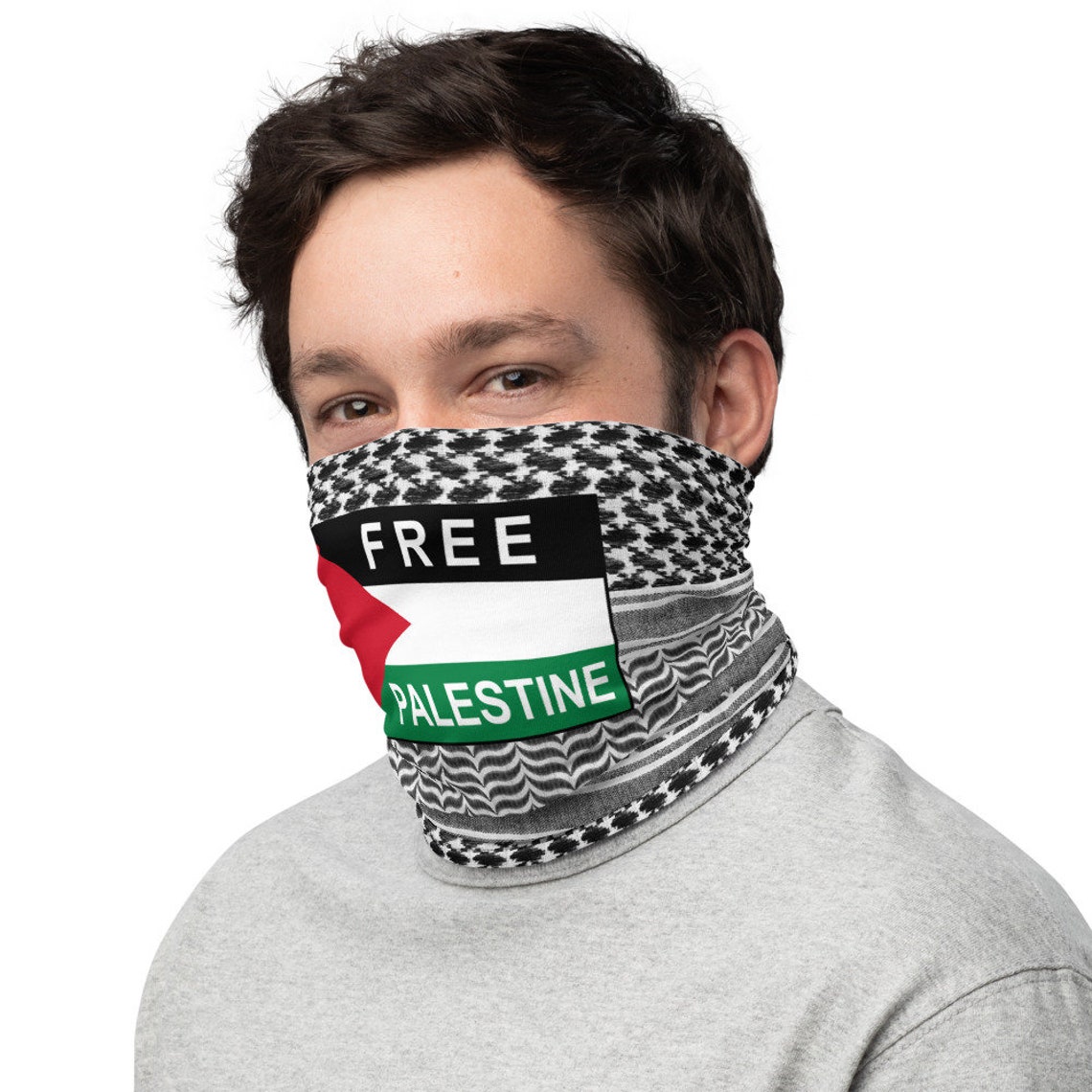 Free Palestine Flag Keffiyeh Palestinian Washable Face Mask - Etsy