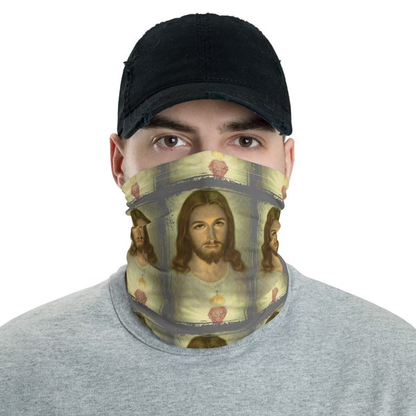 Jesus Face Mask - Etsy