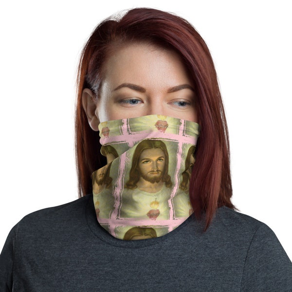 Jesus Face Mask - Etsy