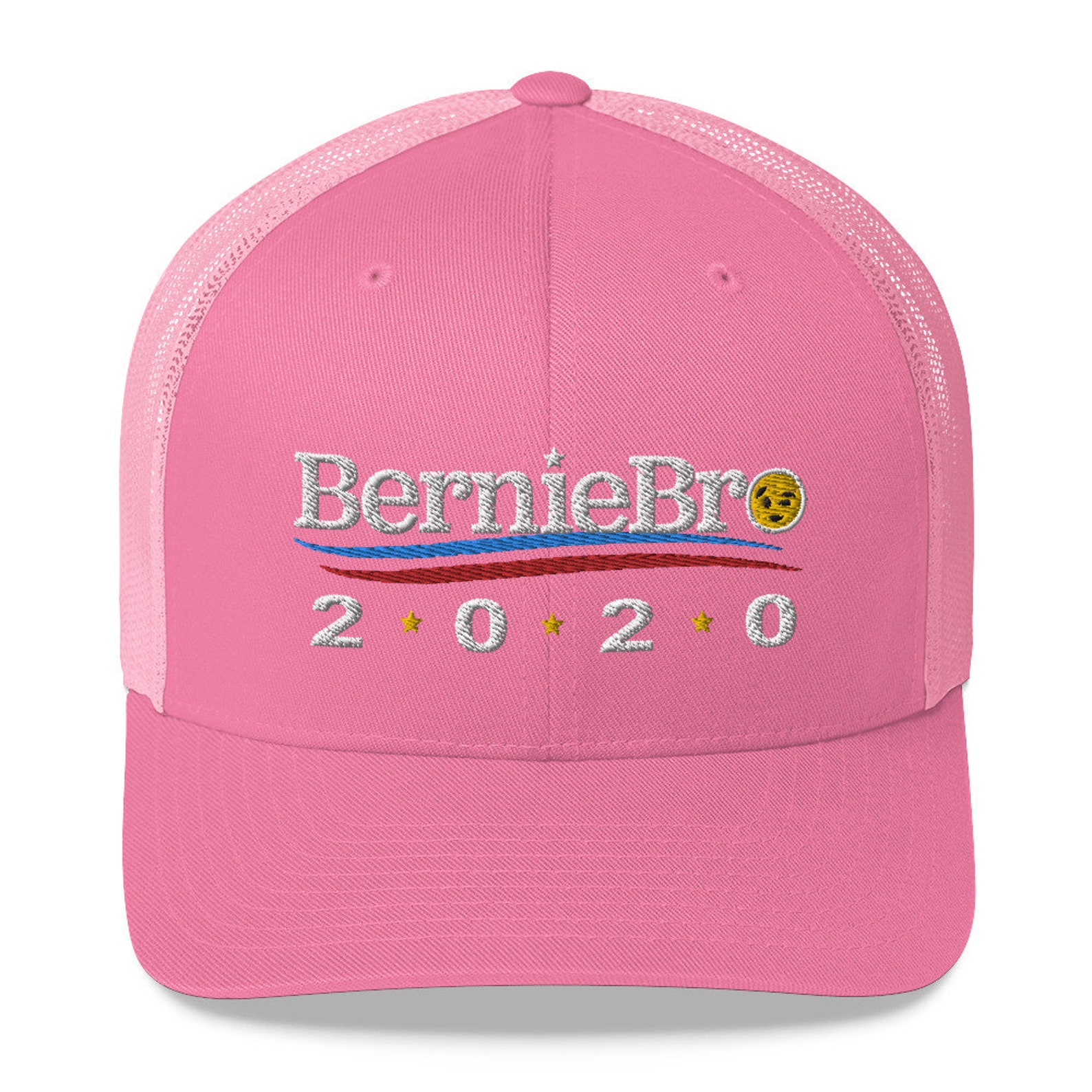 Bernie Bro 2020 Embroidered Trucker Cap Bernie Sanders for - Etsy