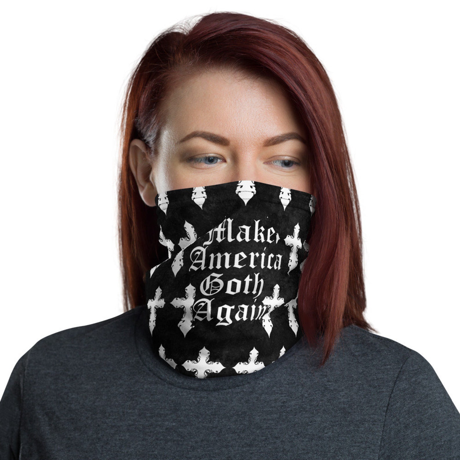 Make America GOTH Again Washable Face Mask Neck Gaiter | Etsy