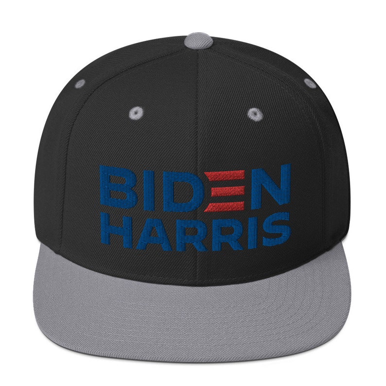 Biden Harris Embroidered Snapback Hat Joe Biden for - Etsy