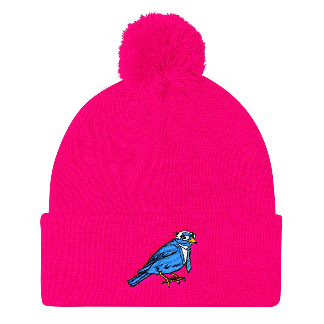 Birdie Sanders | Bernie Sanders for President 2020 Hat Embroidered Pom ...