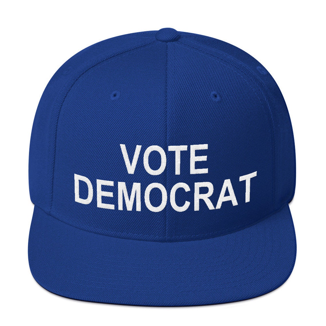 Vote Democrat Embroidered Snapback Hat Election 2020 Hat | Etsy