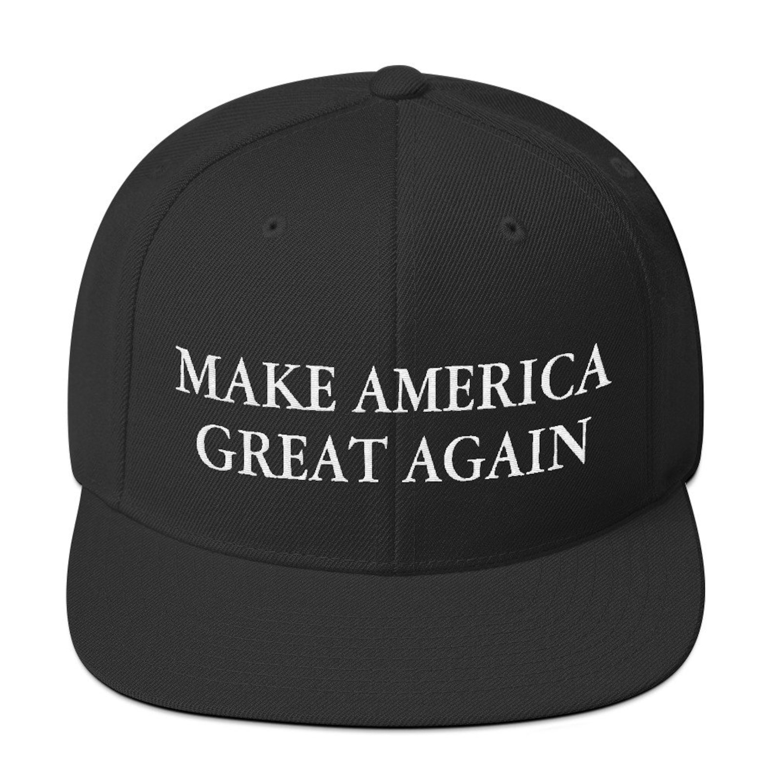 Make America Great Again Embroidered Snapback Hat Donald | Etsy
