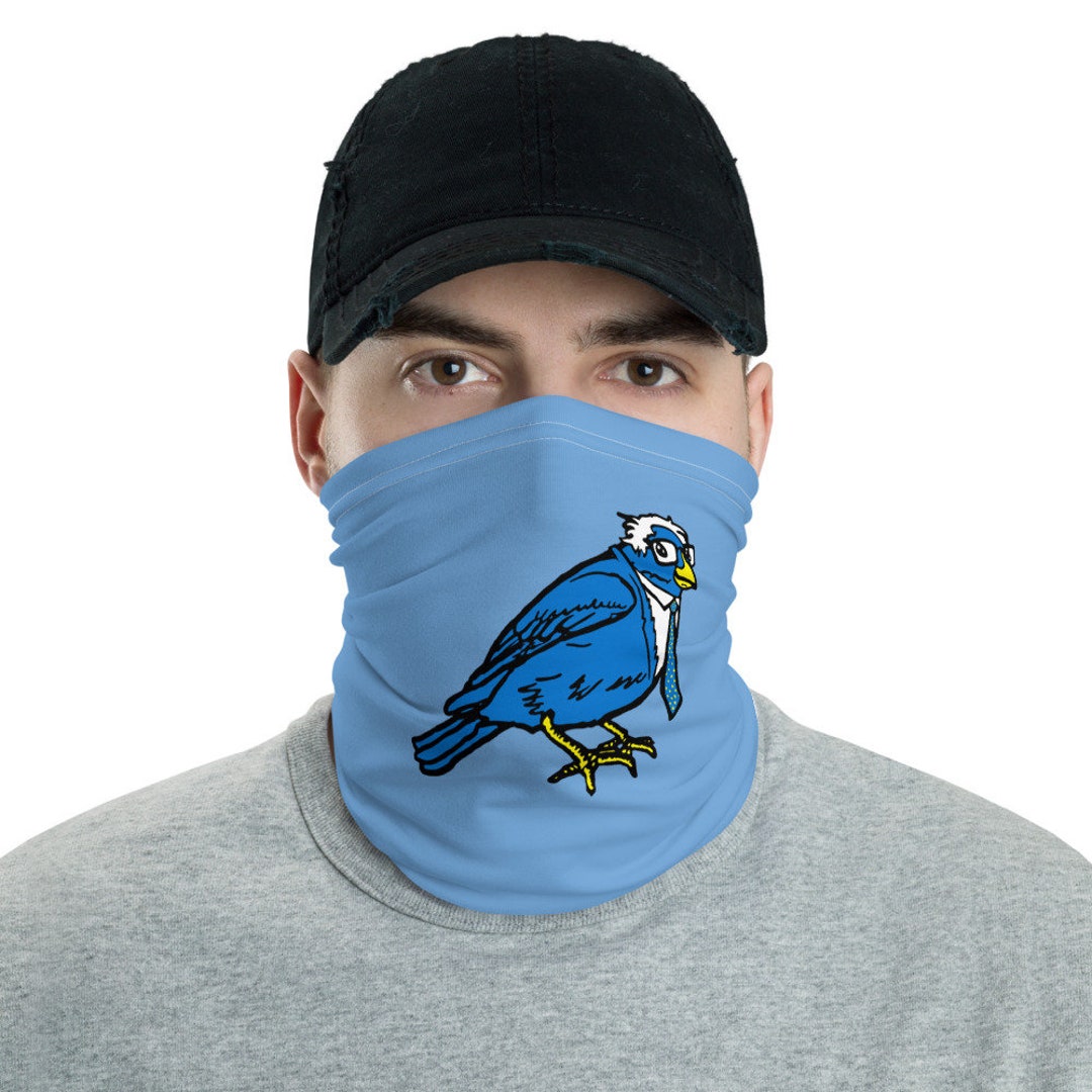 Birdie Bernie Sanders Washable Face Mask Neck Gaiter Funny - Etsy