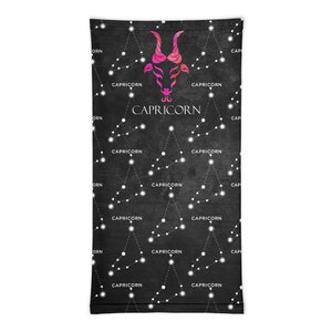 Capricorn Zodiac Sign Washable Face Mask Neck Gaiter | Astrology Mask ...