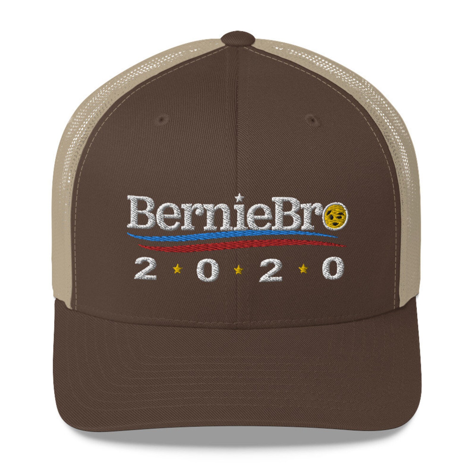 Bernie Bro 2020 Embroidered Trucker Cap Bernie Sanders for | Etsy