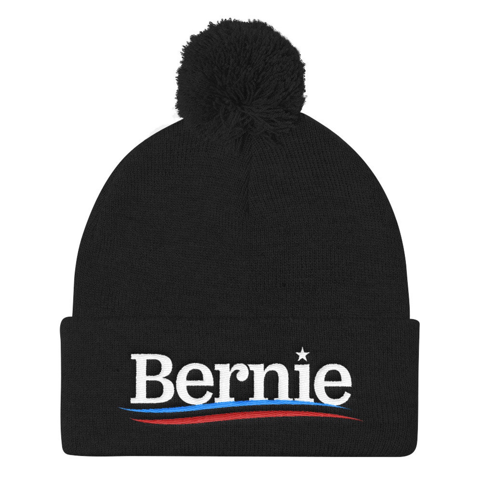 Bernie Sanders for President 2020 Hat Embroidered Pom Pom Knit | Etsy