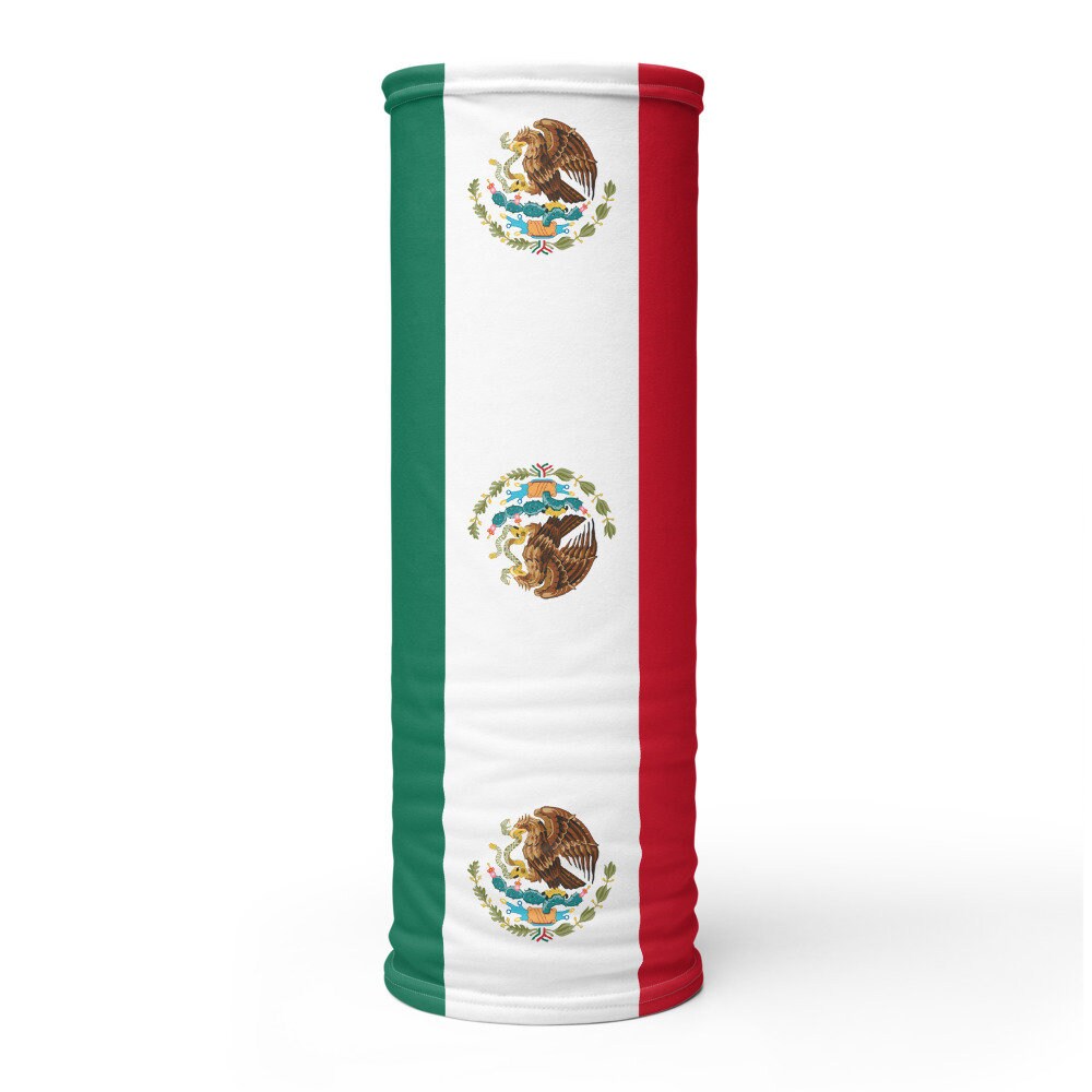 Flag of Mexico Washable Face Mask Neck Gaiter Mexican Flag | Etsy