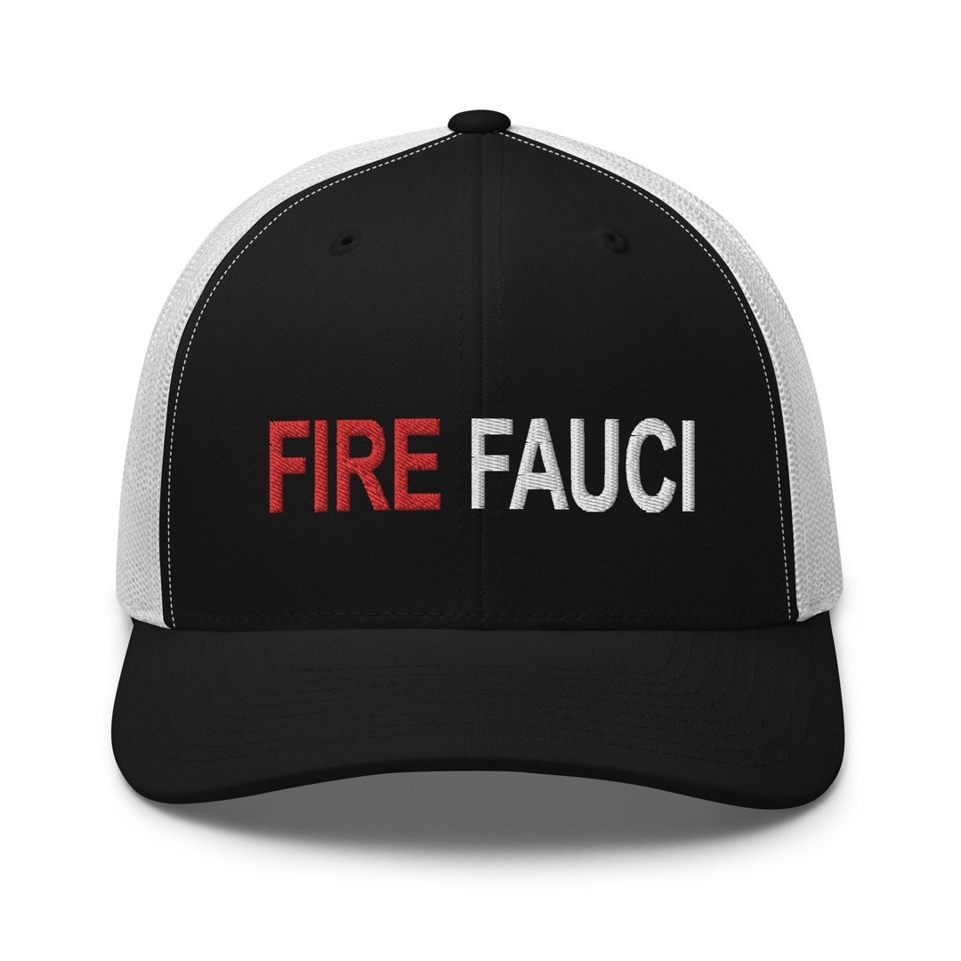 Fire Fauci Trucker Cap Hat - Etsy