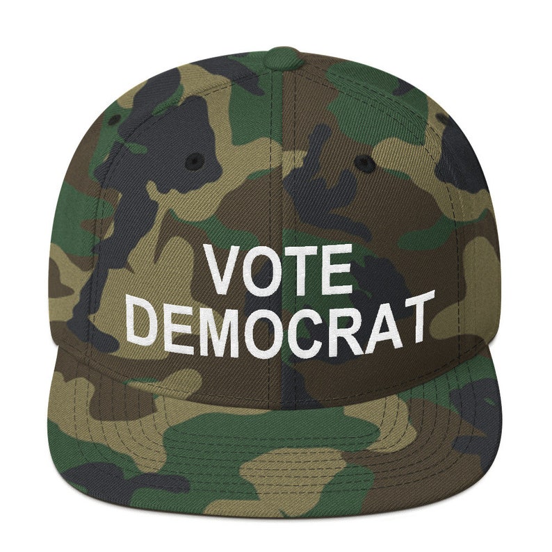 Vote Democrat Embroidered Snapback Hat Election 2020 Hat - Etsy