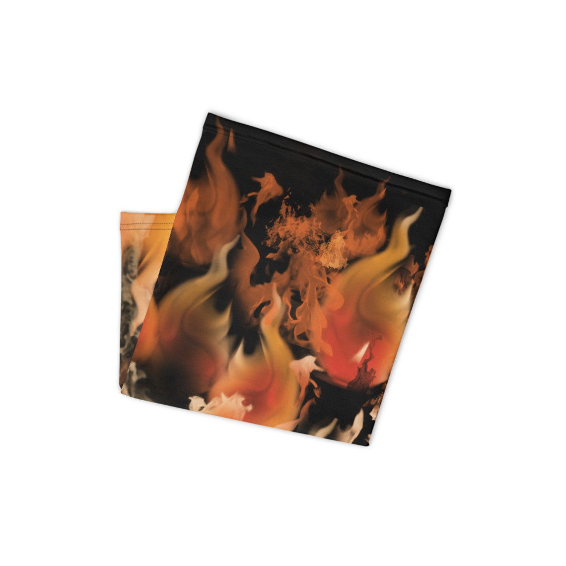 Fire Flames Washable Face Mask Neck Gaiter Fireman Hotrod | Etsy
