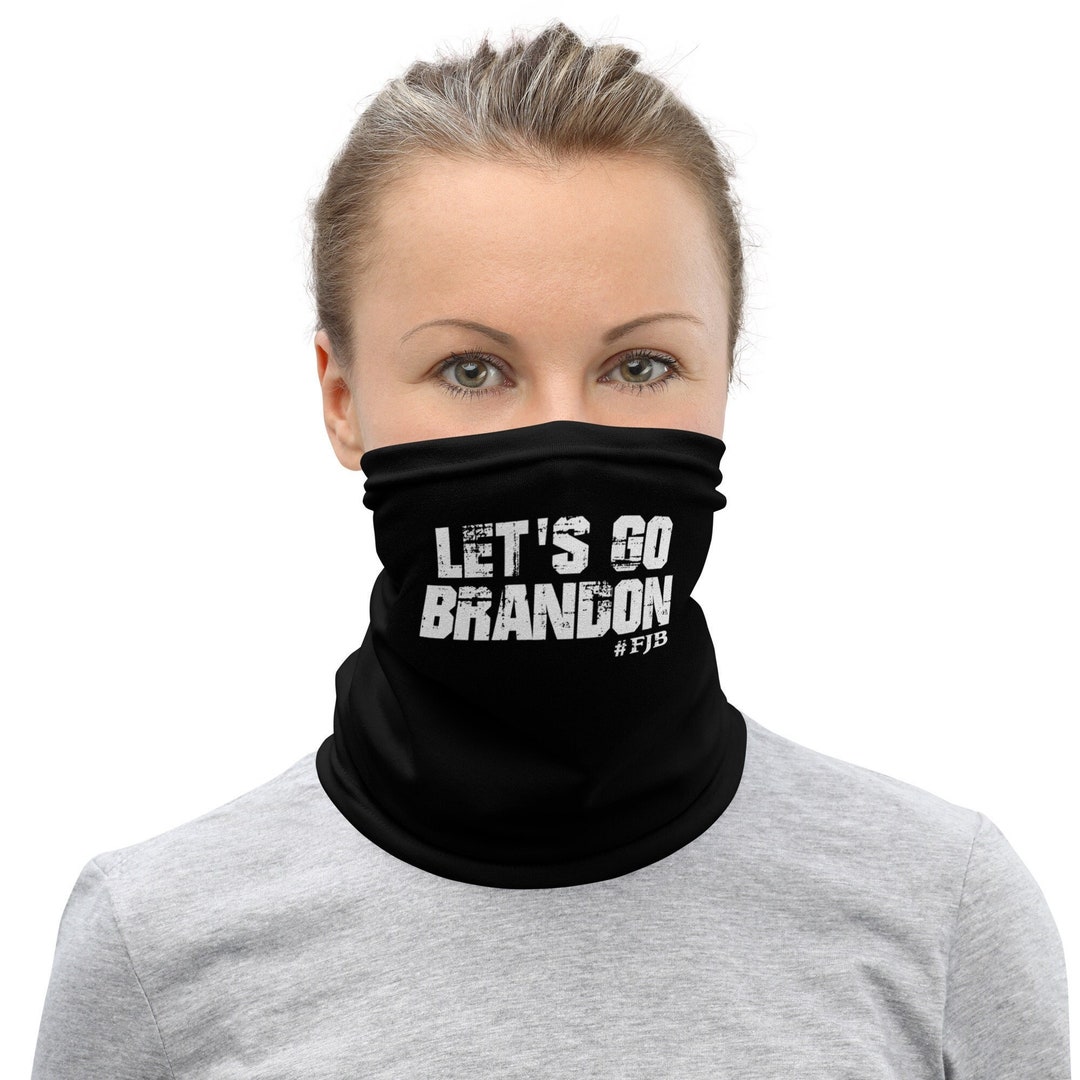 Let's Go Brandon #FJB Washable Neck Gaiter Face Mask - Etsy