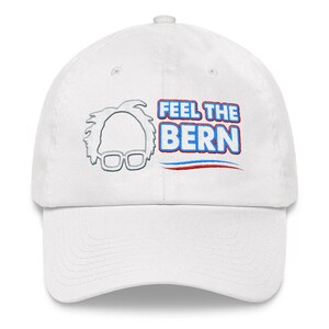 Feel the Bern Bernie Sanders for President 2020 Embroidered Dad Hat - Etsy