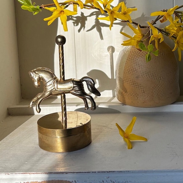 Carousel Brass Ring - Etsy