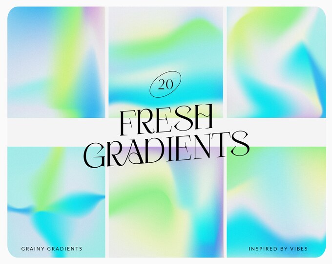 Background Gradients - Digital Backgrounds - Background Pack ...