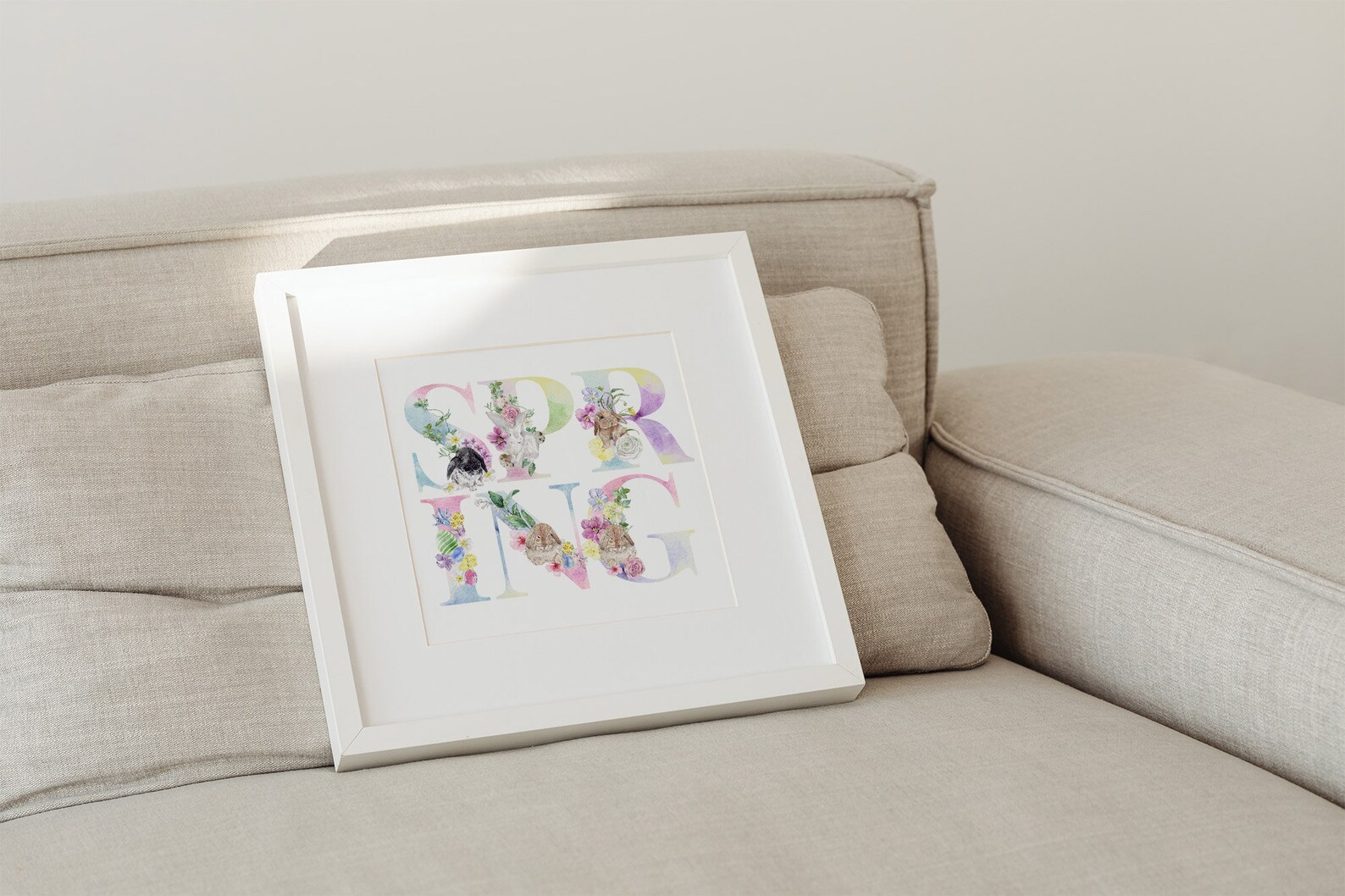 Cute Spring Watercolor Alphabet Pastel Flowers Pansies - Etsy