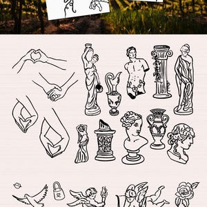 Whimsical Party Line Art SVG - Quirky Doodles - Dolce Vita Wedding ...