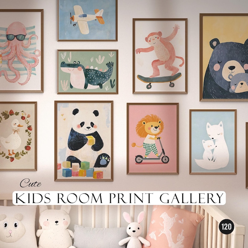 Animal Poster - Etsy