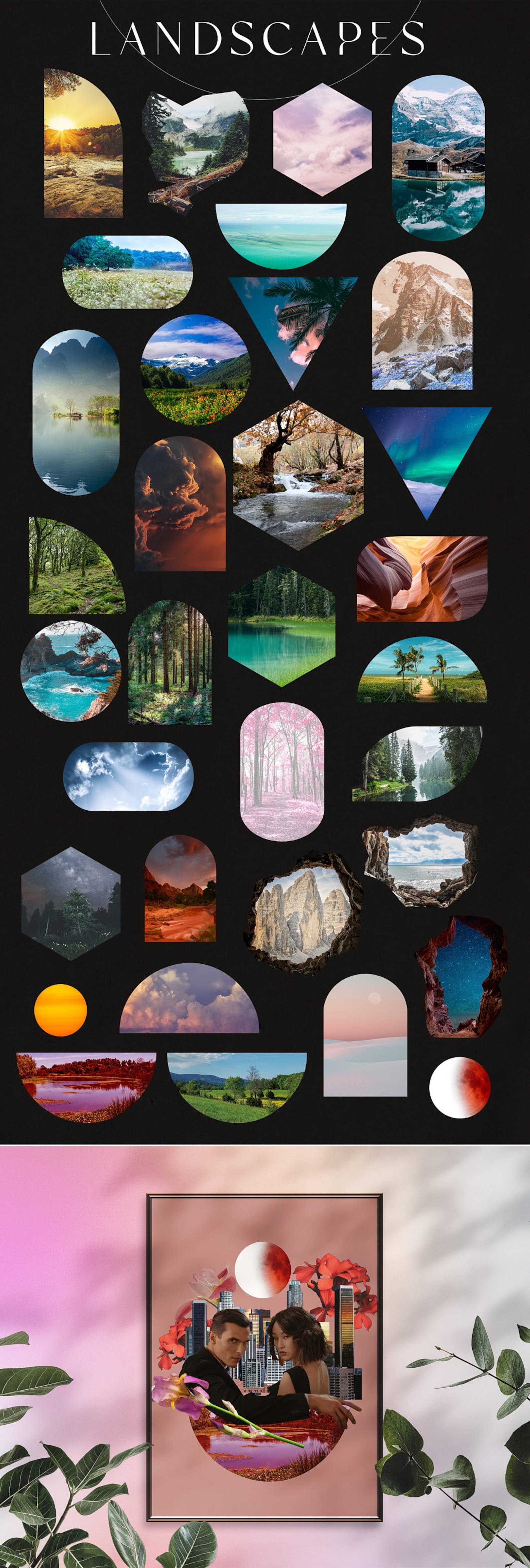 Reverie Collage Creator,surreal Collages DIY Clipart,cut Out Design ...