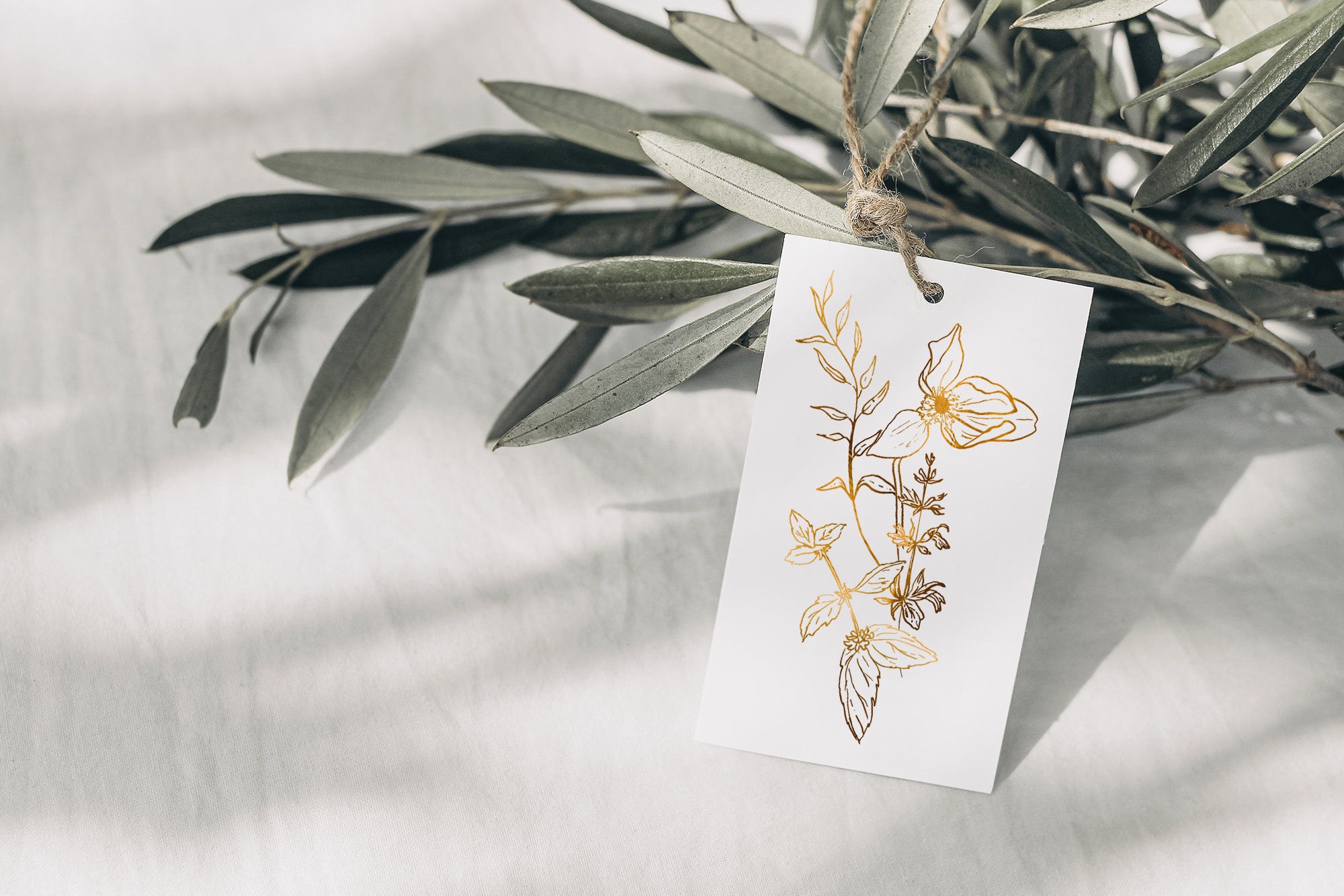 Gold Line Art Flowers Clipart, Hand Drawn Wild Flowers and Roses ...