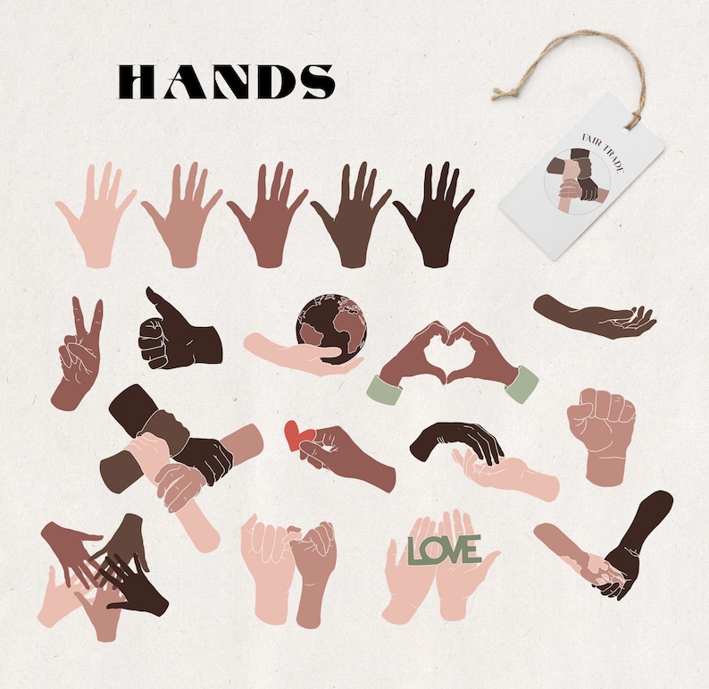 Human Hands Vector Clipart,holding Hands Illustration,fist,skin Tone ...