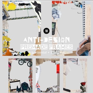 Anti-design Grunge Collage, Rebellious Collages DIY Clipart, Cut Out ...