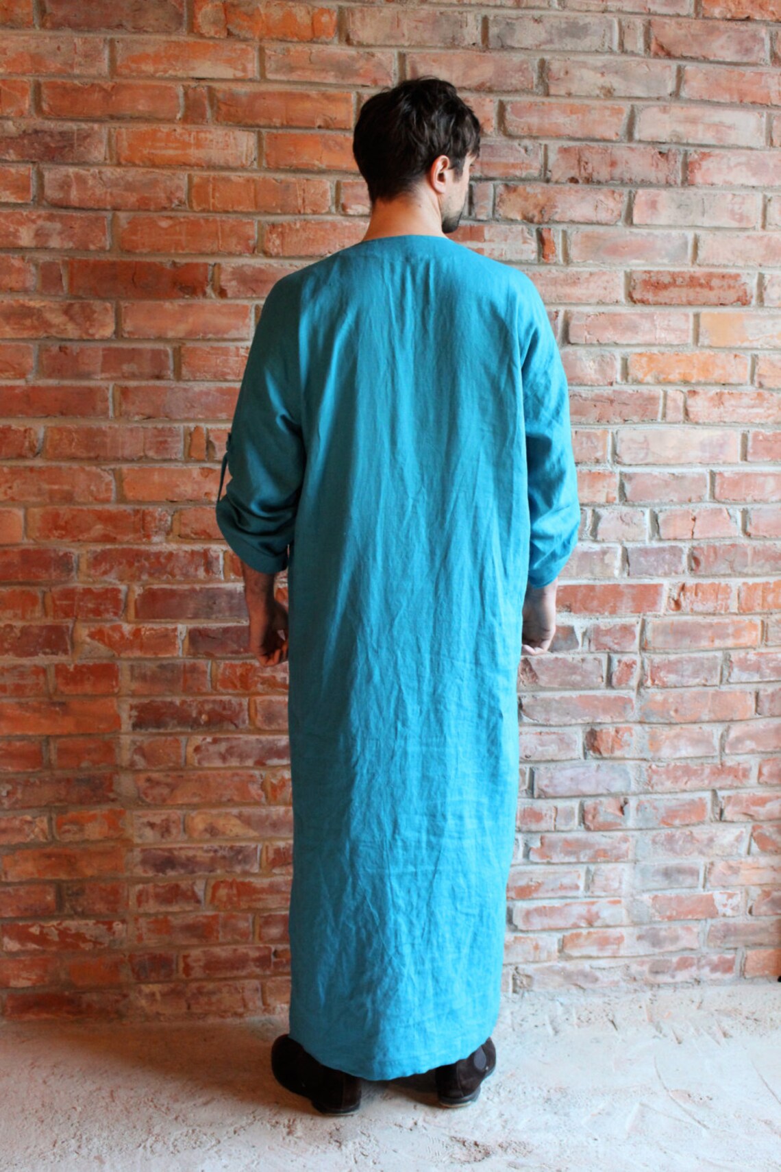 Mens Linen Tunic - Etsy