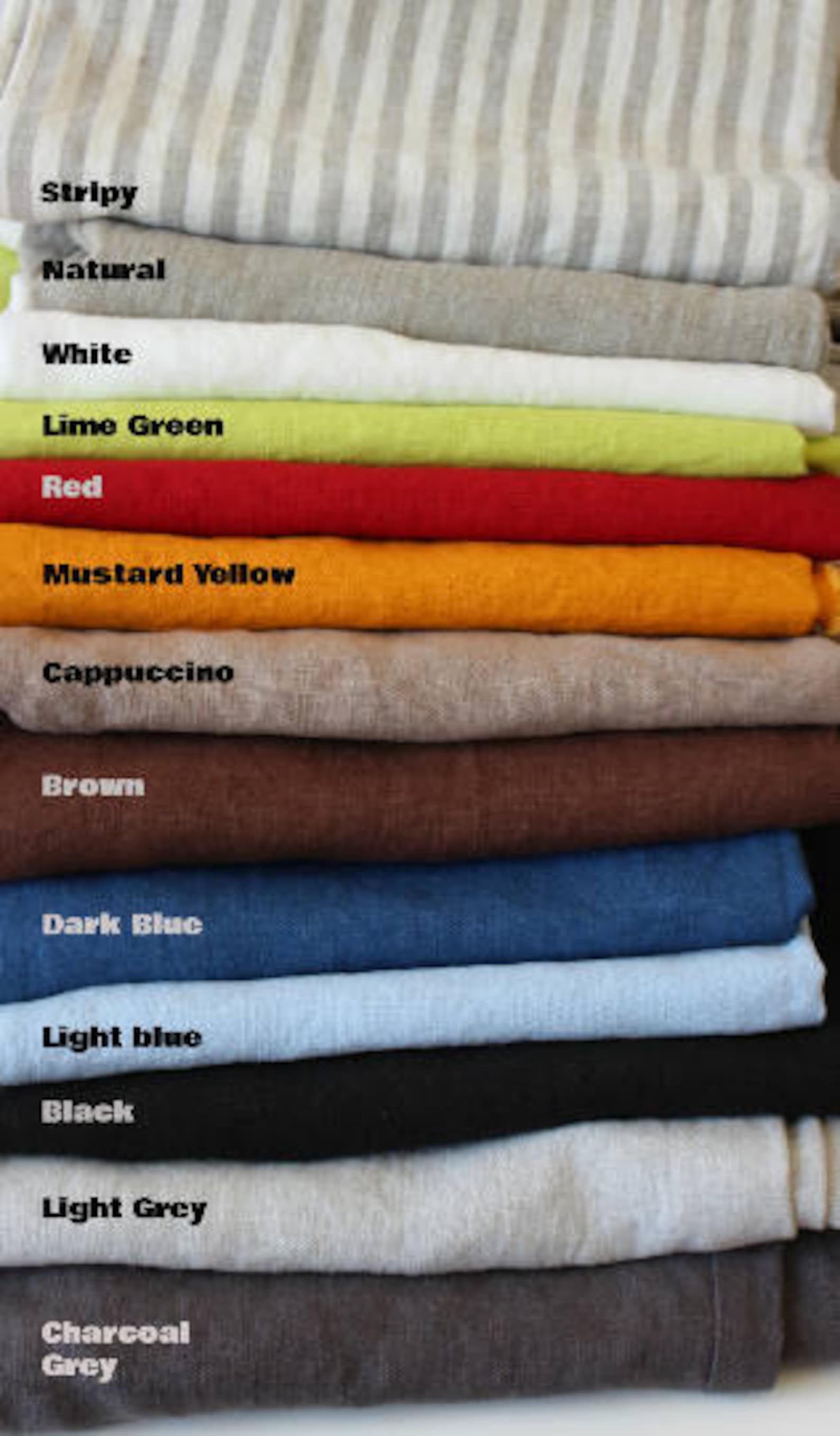 Artist Smock Loose Linen Tunic Plus Size Tunic Oversized Tunic, Linen ...