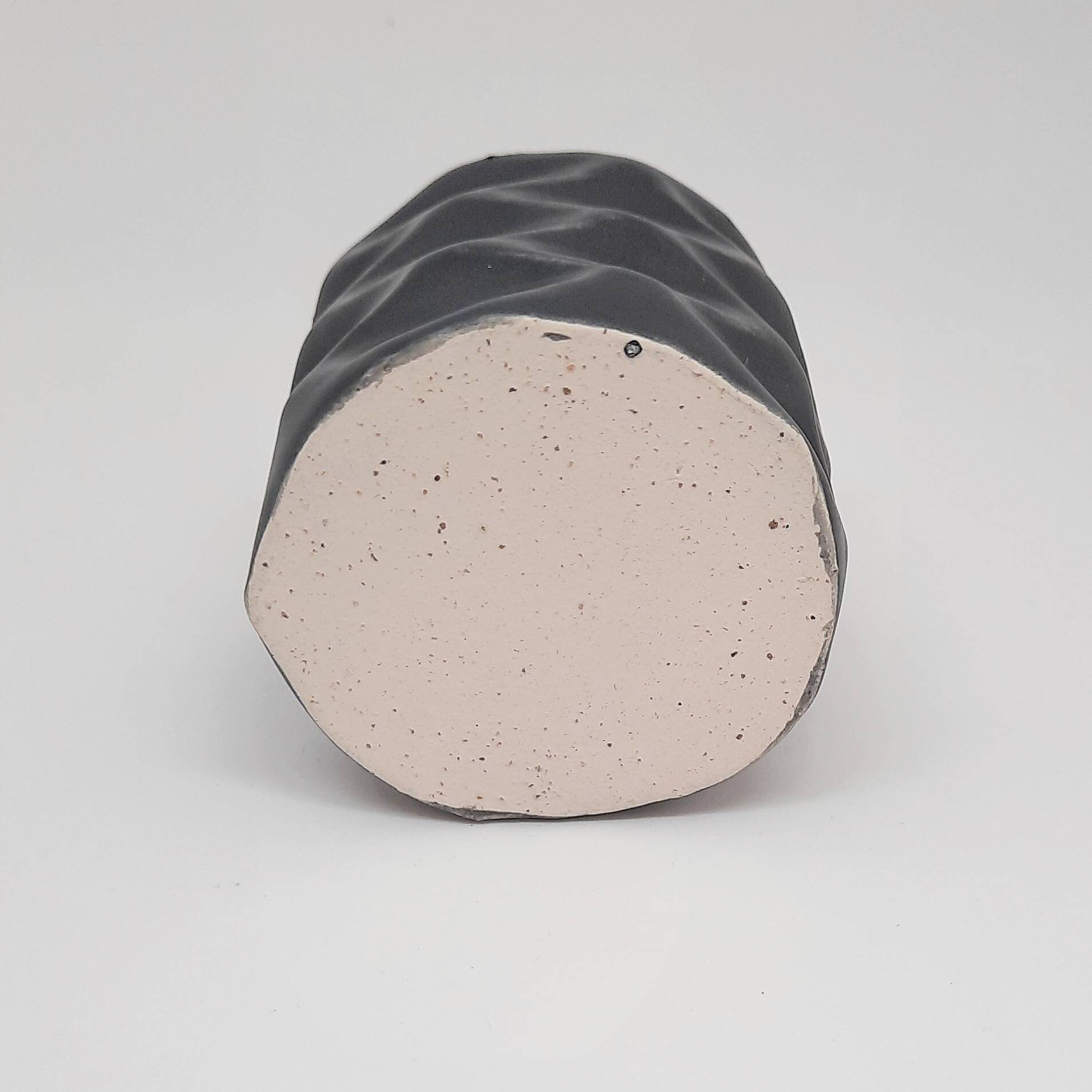 Black Geometric Ceramic Diffuser Scent Bottle With Gold Rim *SECOND ...