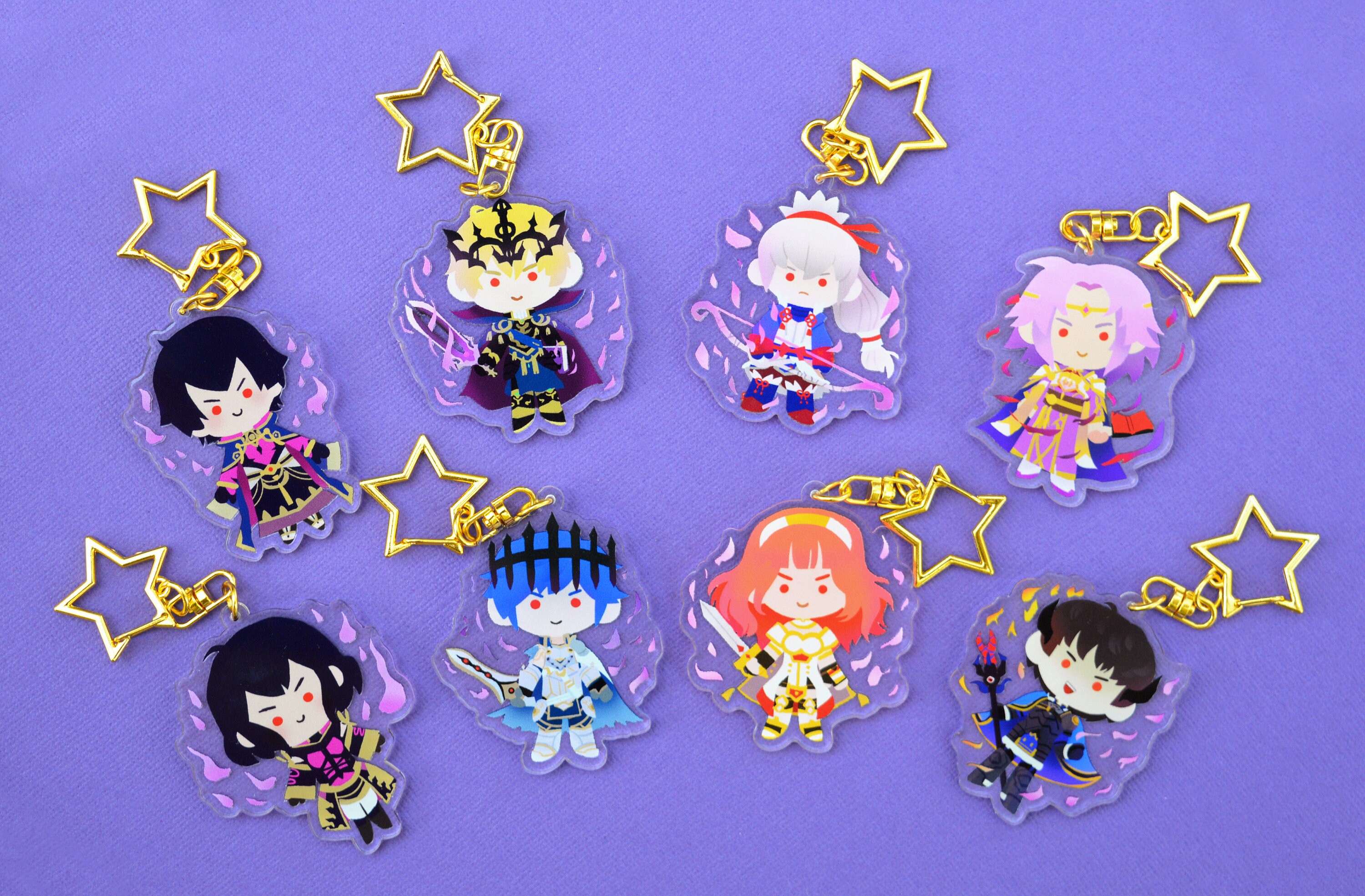 FE Fallen Charms Chrom Takumi Lyon Celica Berkut F - Etsy