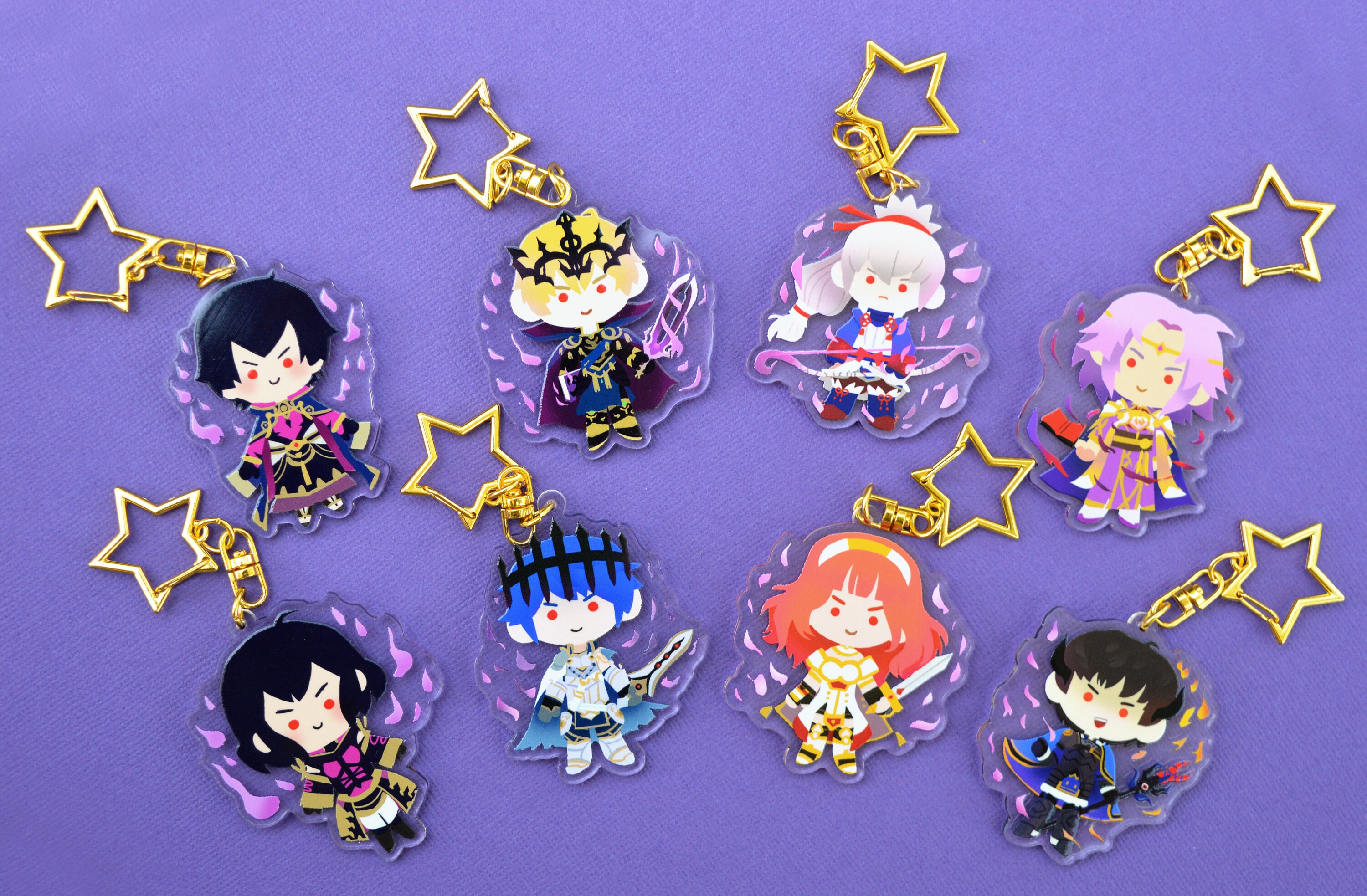 FE Fallen Charms Chrom Takumi Lyon Celica Berkut F - Etsy